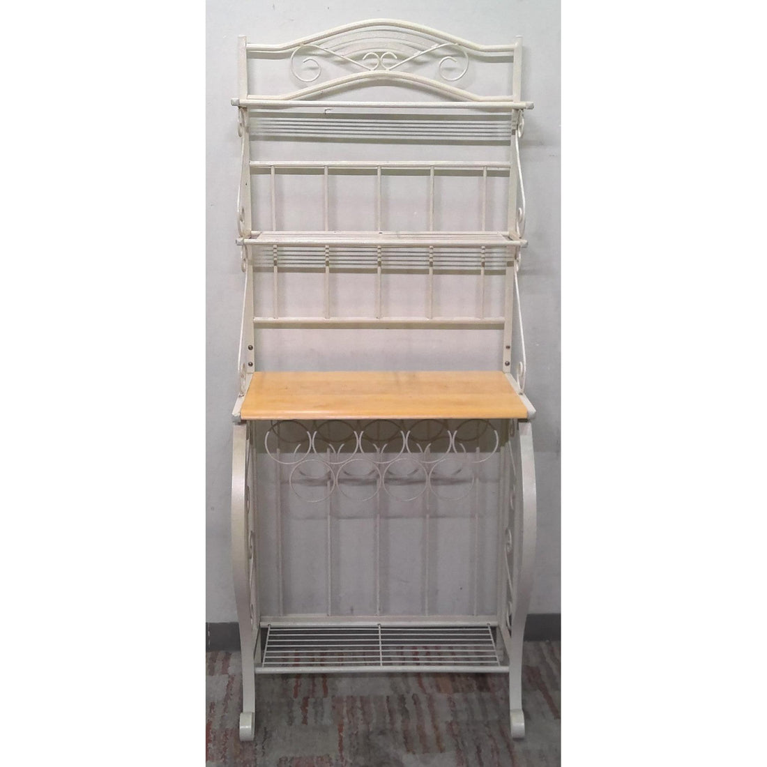 White Baker's Rack – DuPage and Chicago South Suburbs Habitat for Humanity