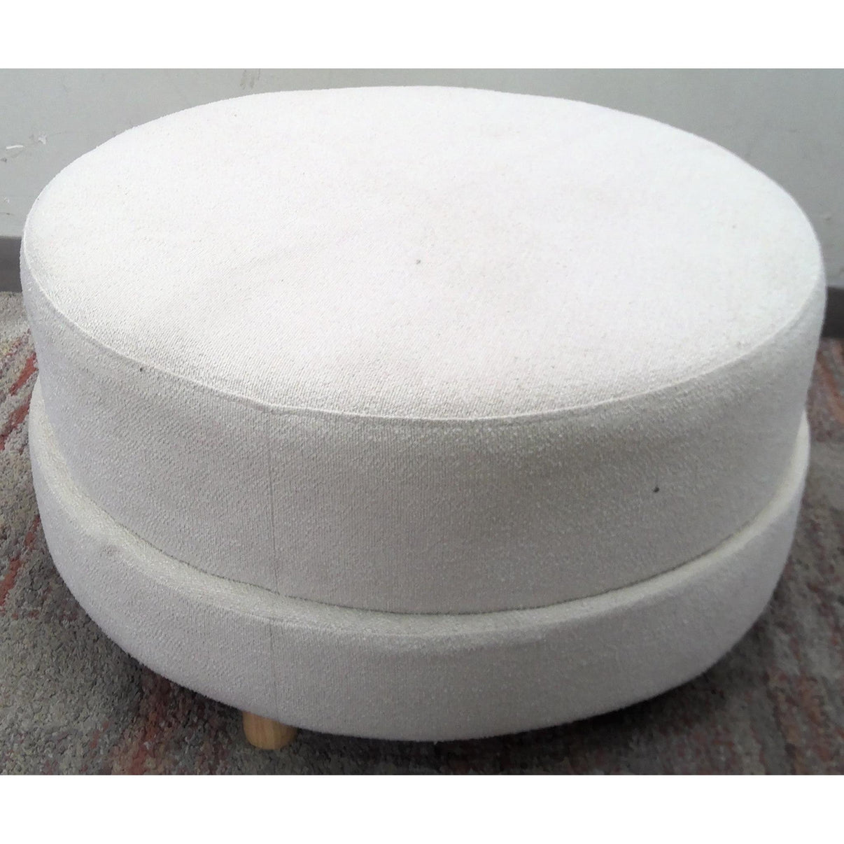 30" Round Tan Ottoman – DuPage and Chicago South Suburbs Habitat for ...