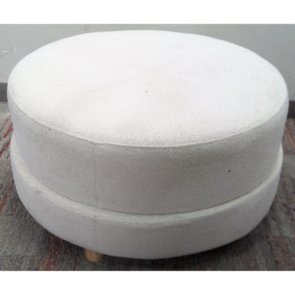 30" Round Tan Ottoman – DuPage and Chicago South Suburbs Habitat for ...